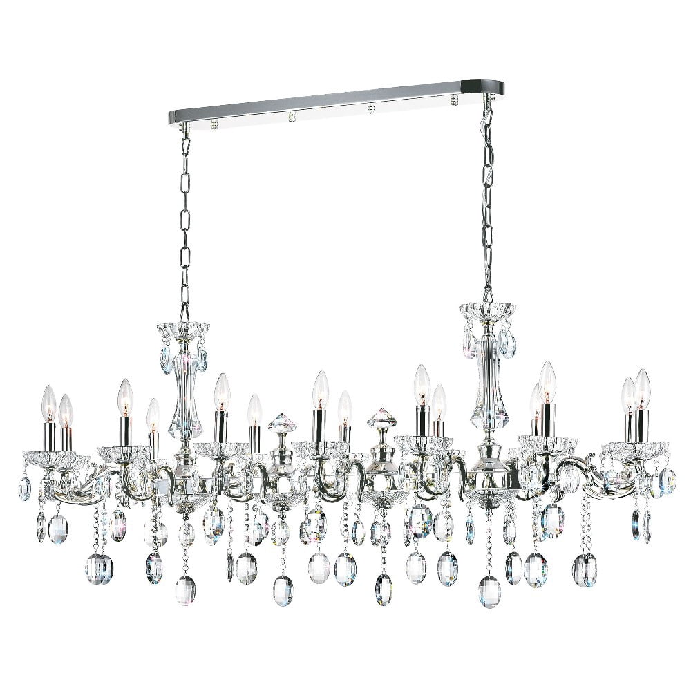 CWI Lighting Flawless 14 Light Up Transitional Metal Chandelier in ...