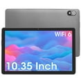 CWOWDEFU Android 11 Tablet, 10.35 inch Touchscreen, 5G WiFi 6, SD Card ...