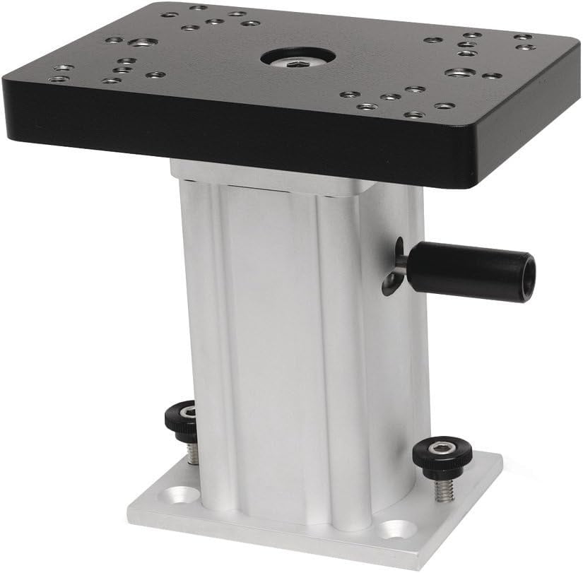 CWR Cannon Aluminum Swivel Base Downrigger Pedestal - 6" - Walmart.com