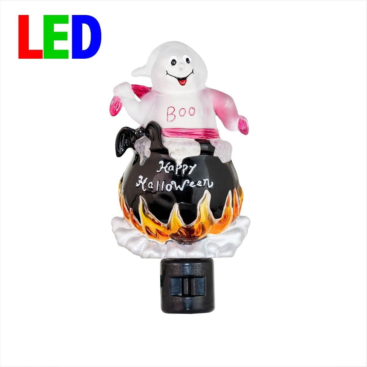 CWZYJQ-LED Lamp Lamp Ghost in Cauldron Halloween Decoration Night Light ...