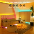 CWZYJQ-Led Lights for Bedroom 100ft (1 Rolls of 100ft) Music Sync Color ...