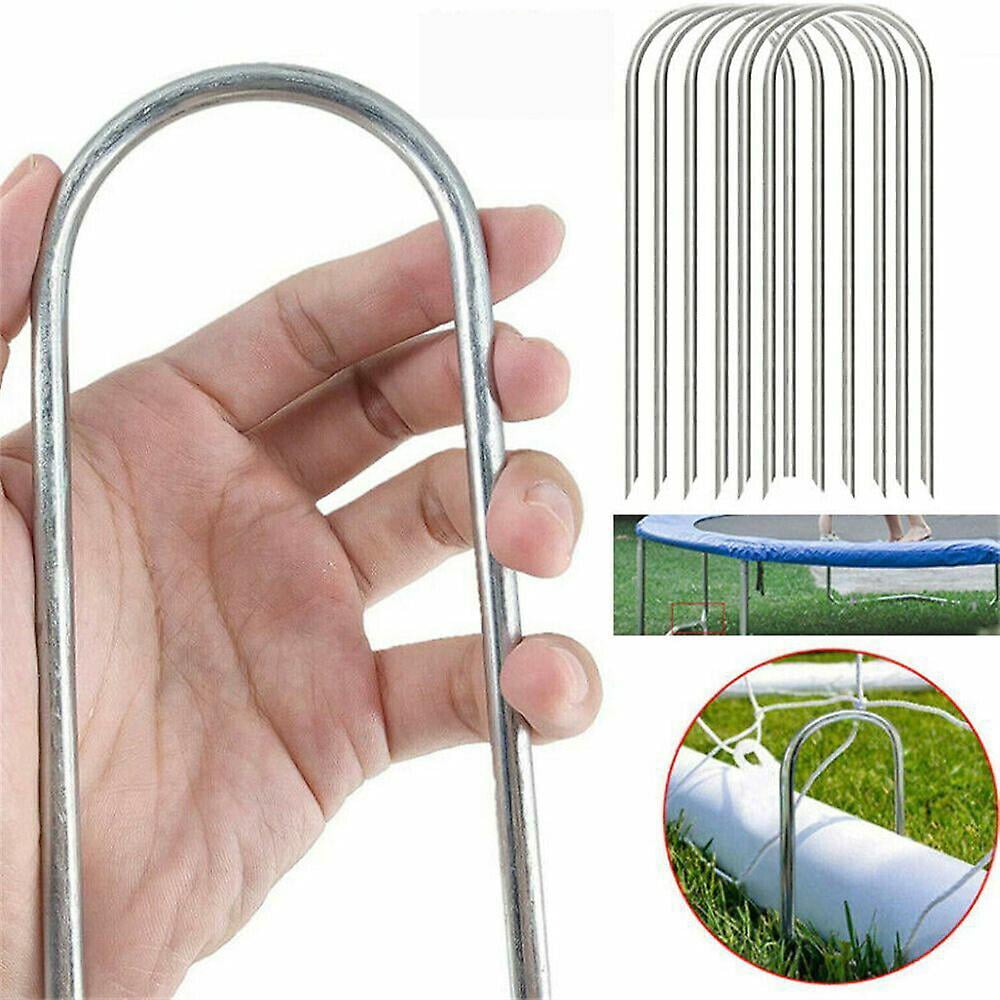 YUP 10x ground anchors, ground pegs, tent pegs, steel ground anchors ...