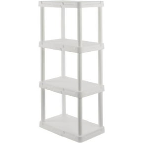 White Plastic Shelves