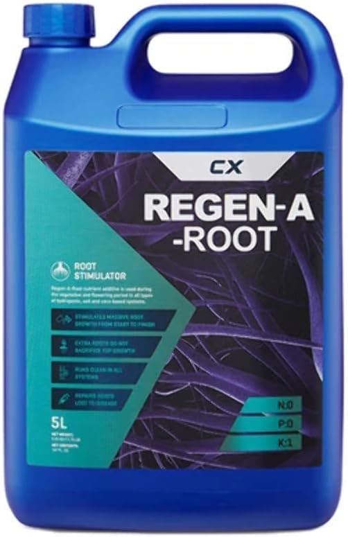 CX Horticulture Regen-a-Root Growth Stimulator Regenerator - 5 Liter ...