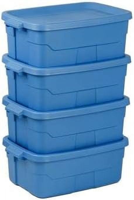 CX Rugged Tote, 10-Gallon Rugged Storage Container & Standard Snap Lid ...