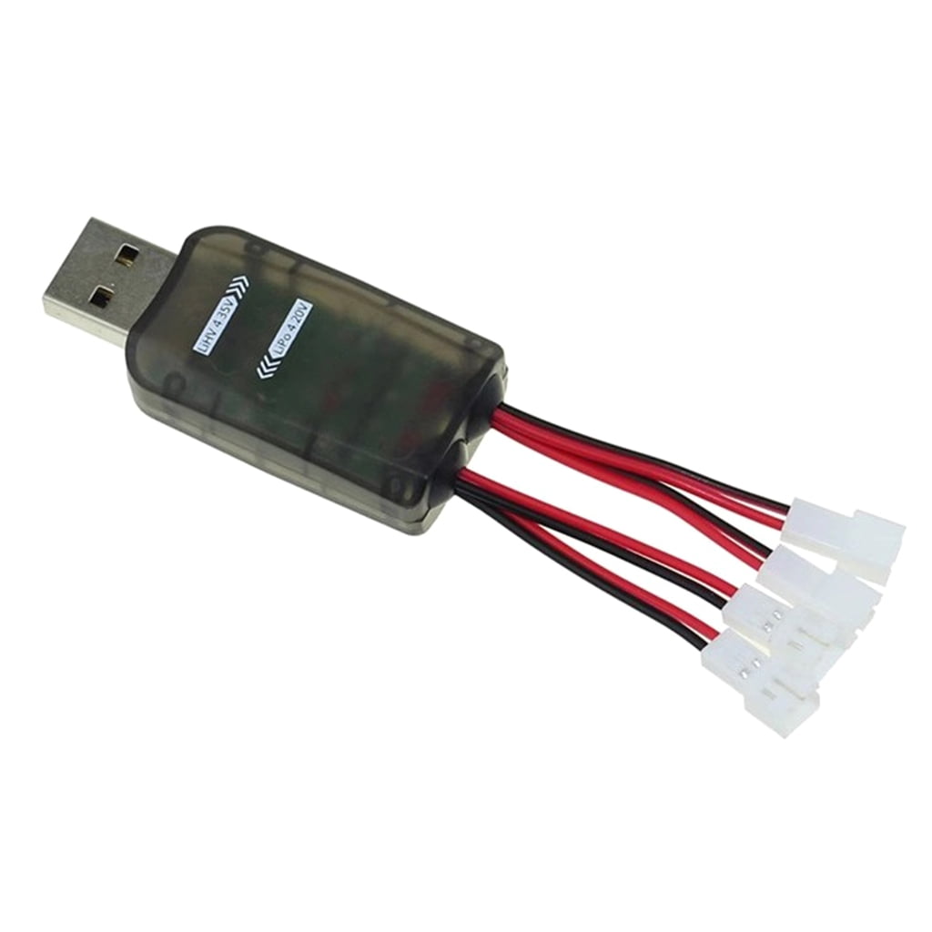 CX405 4 Port USB Charger With LED Display 3.7V Charging Adapter For ...