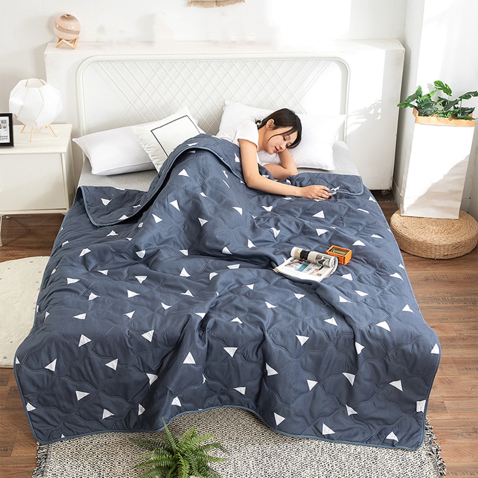 CXALSSY Bed Quilt, Twin Bed Quilt, Quilt for Bed, Summer Bed Quilt ...