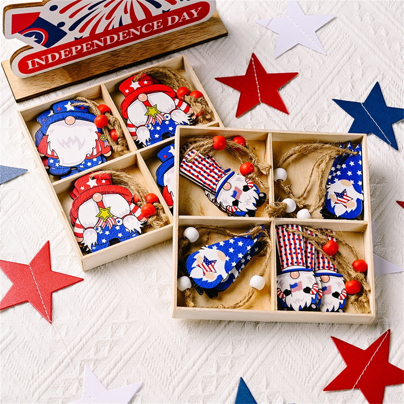 CXALSSY Independence Day decor, 4th of July Decor, Patriotic Decor ...