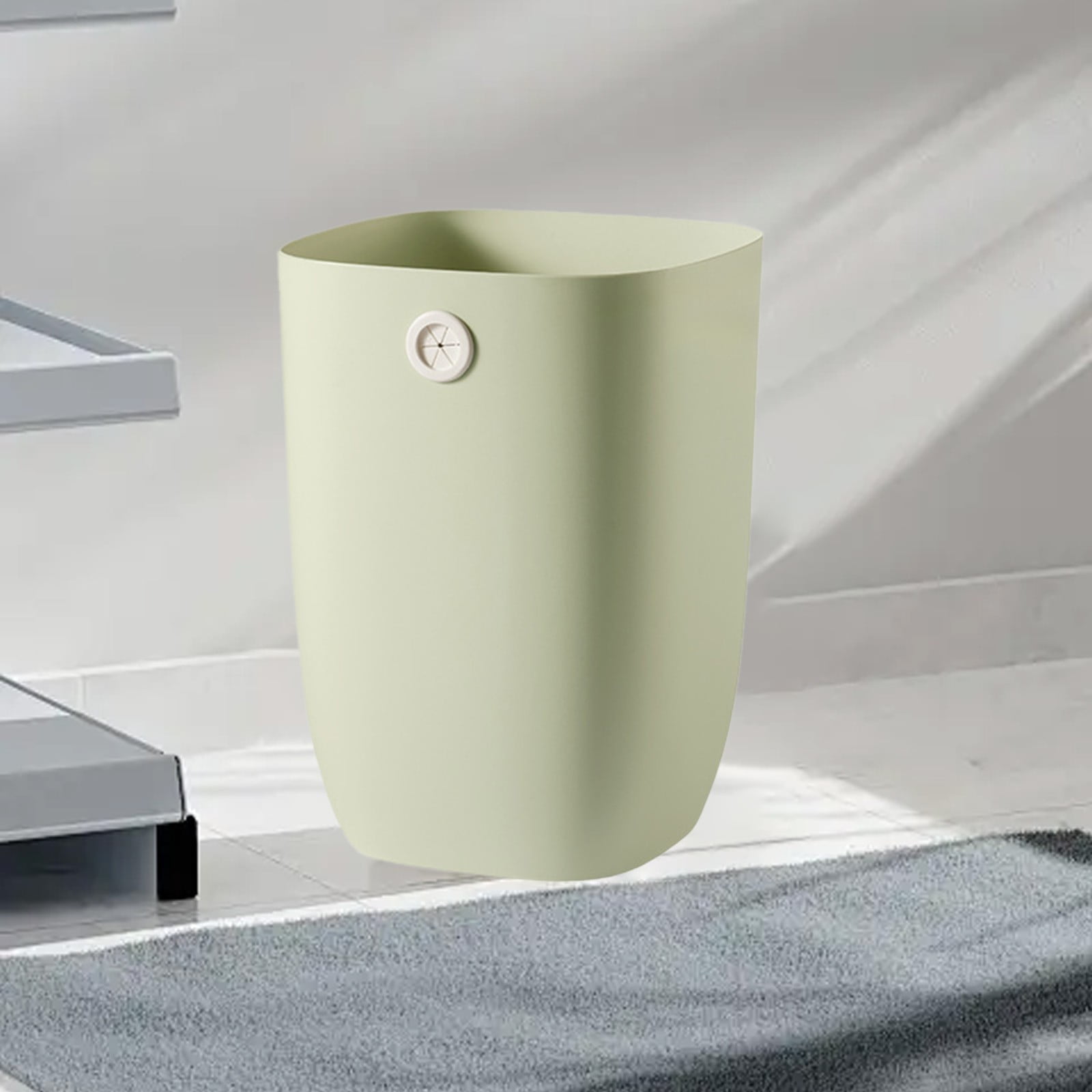 CXALSSY Large Kitchen Trash Can, 13 Gallon Trash Can Lidless for ...