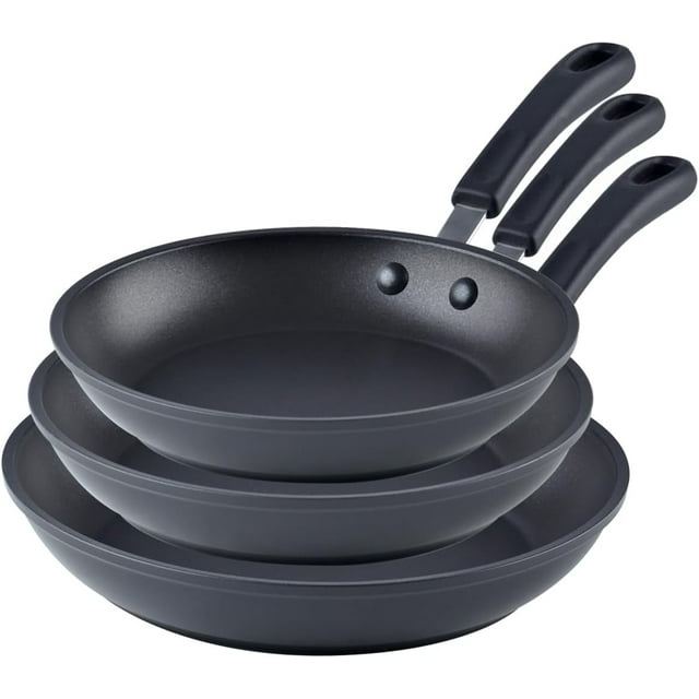 CXIAN Nonstick Saute Fry Pan (8"/9.5"/12") Professional Hard Anodized ...