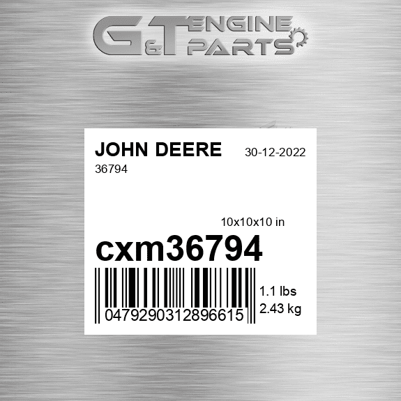 CXM36794 36794 fits JOHN DEERE (New OEM) - Walmart.com