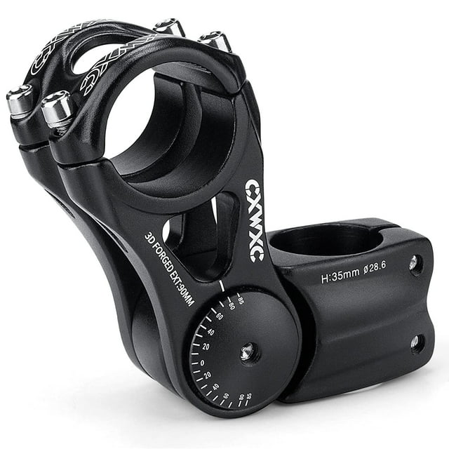 CXWXC Adjustable Bike Bicycle Stem 31.8mm Aluminium Alloy MTB Mountain ...