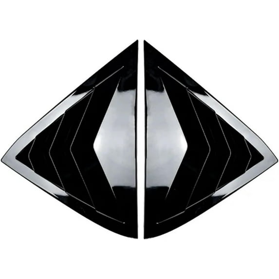 CXXSW Rear Window Louvers for Ford for Fiesta MK7 7.5 2008-2017 ...