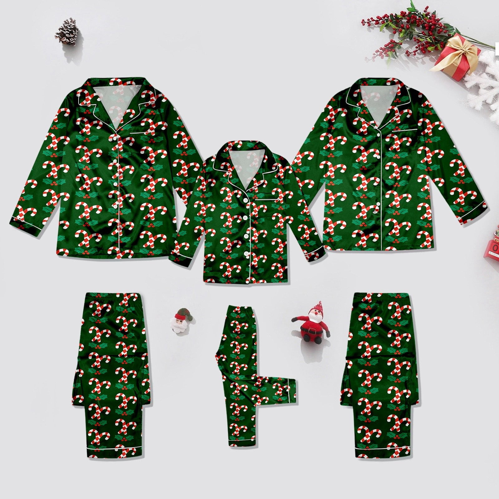CXYYY Family Matching Christmas Pajamas - Christmas Pajama Set Long ...