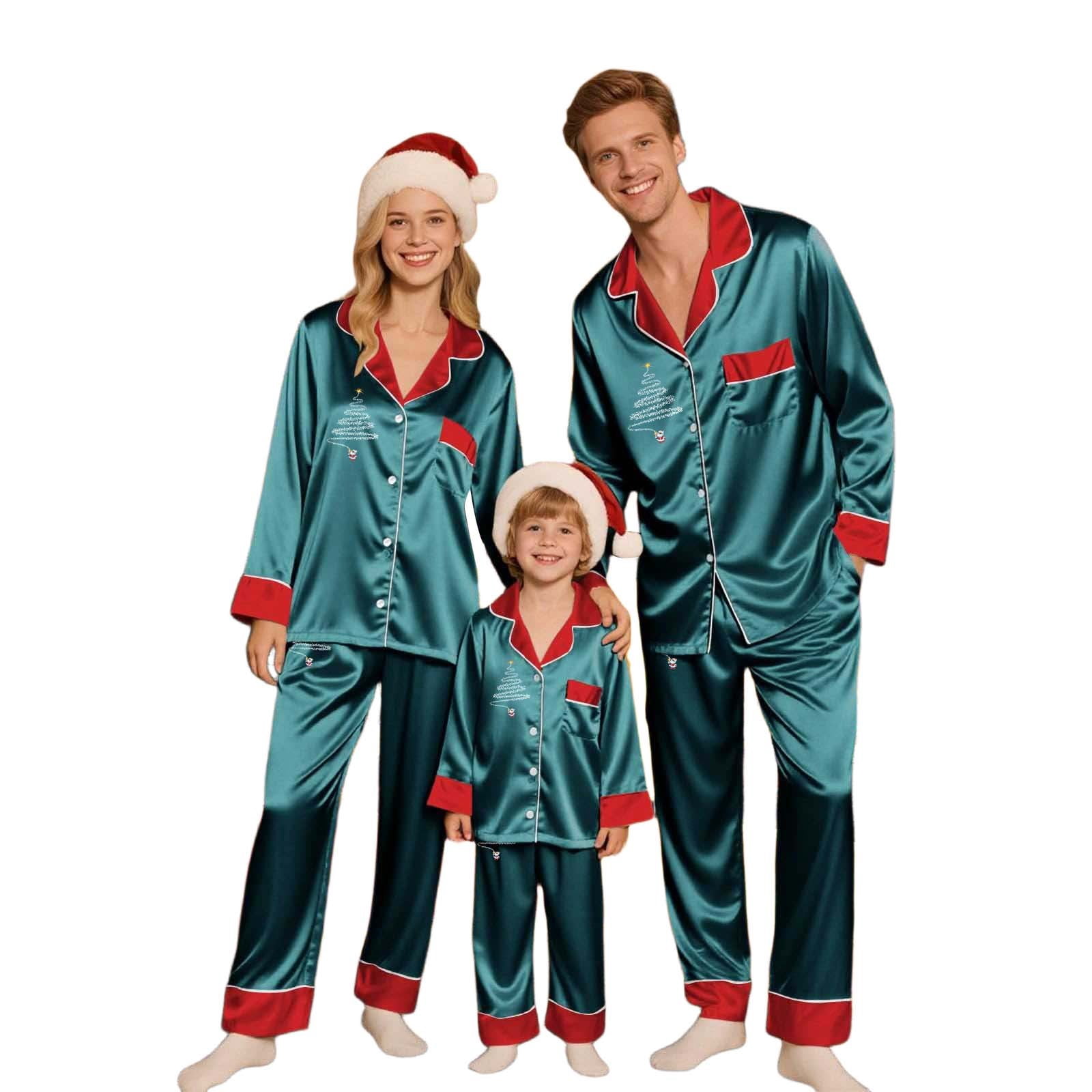 CXYYY Matching Christmas Pjs 2 Piece Pjs Clothes Set Gifts for Couples ...