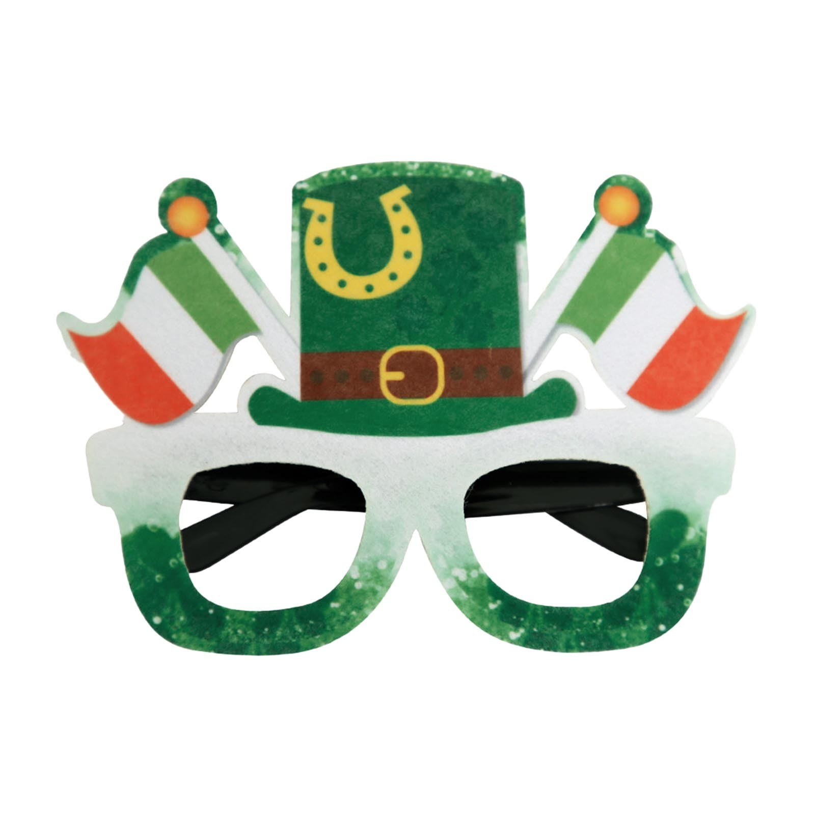 CXYYY St. Patrick's Day Glasses Holiday Supplies Photo Props Party Dress Up Funny Glasses ...
