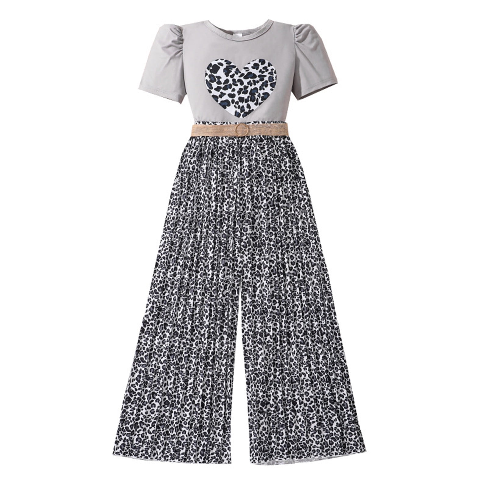 CXYYY Summer Stuff For Girls Little Girl'S Kids 2 Piece Outfit Heart ...