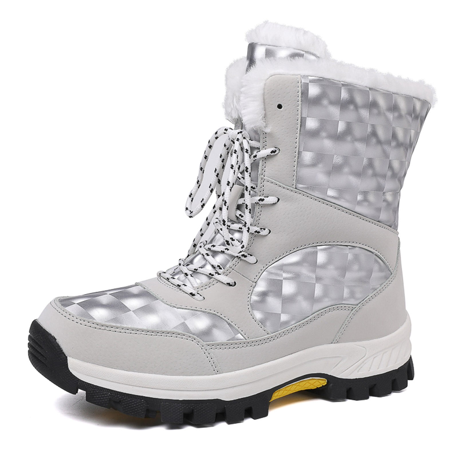 CXYYY Women's Snow Boots Women's Winter Fashion Plus Thickened Warm ...