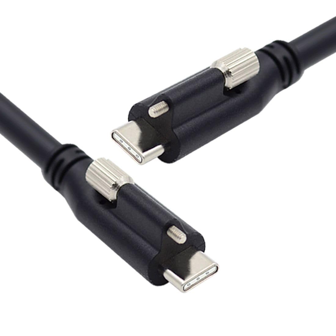 CY 1.2M USB 3.1 Type-C Locking to Locking USB-C Data Power Cable for ...