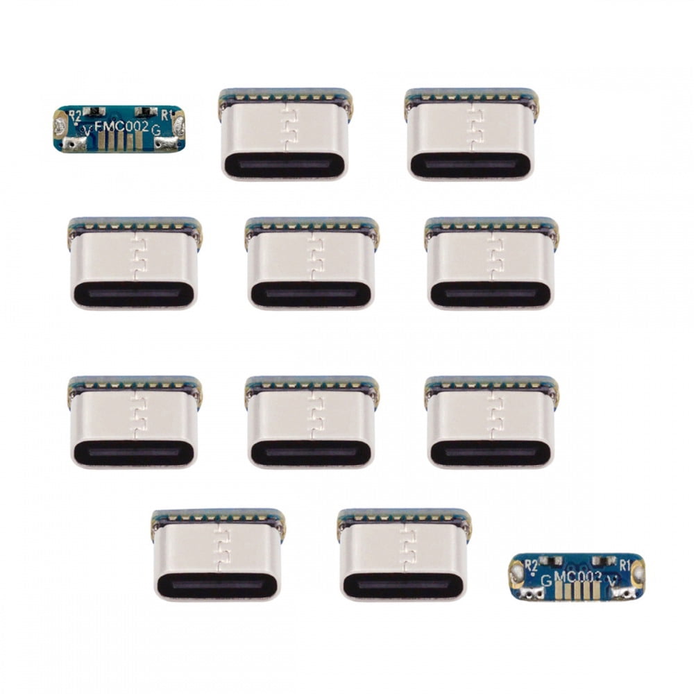 CY 10pcs/lot DIY Solder Type-C Female Socket Connector Replace for ...