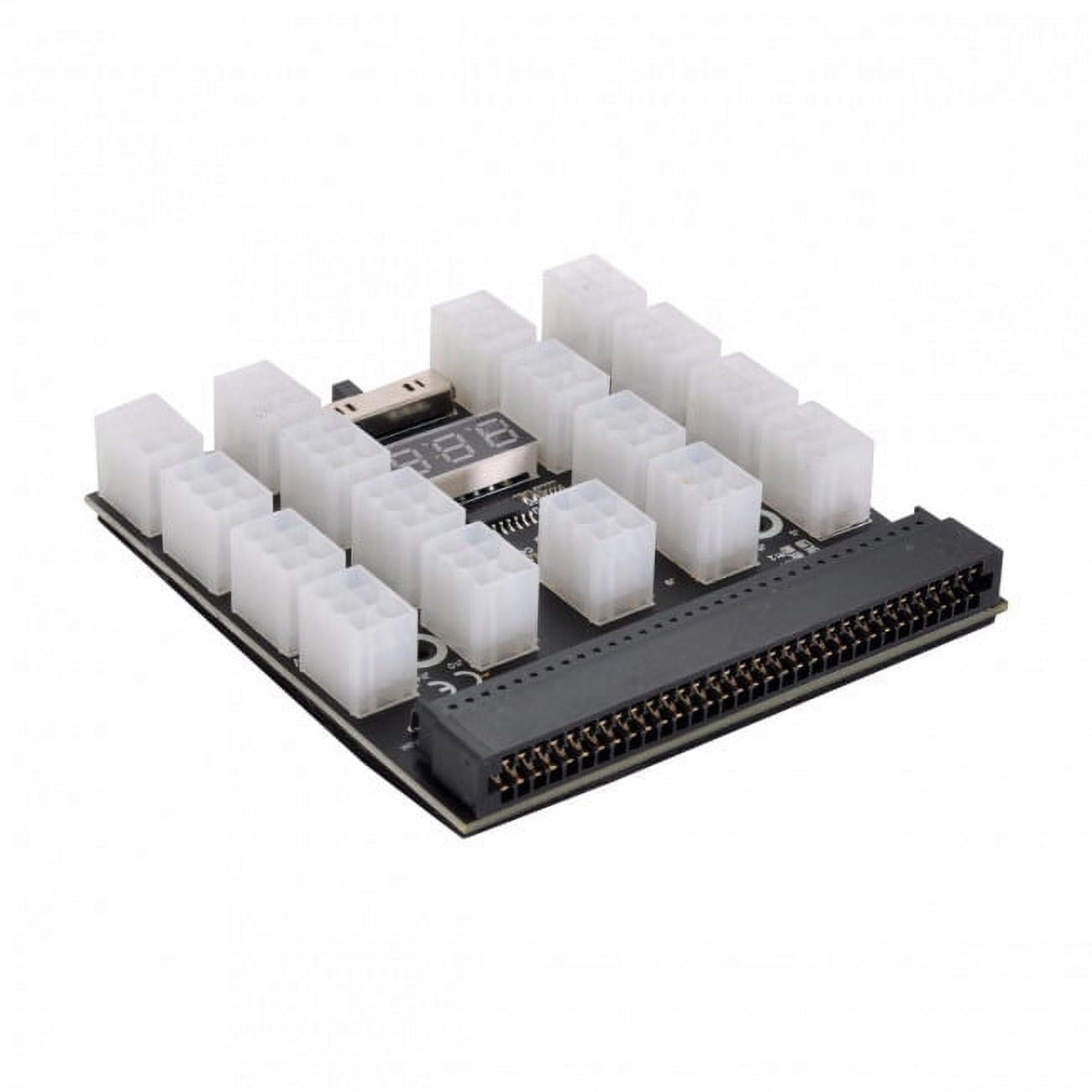 CY 1200W Server PSU Power Supply Breakout Board Adapter with 17 Ports ...