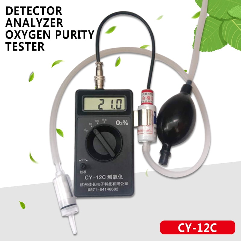 CY-12C Oxygen Concentration Tester Meter Detector Analyzer Oxygen ...