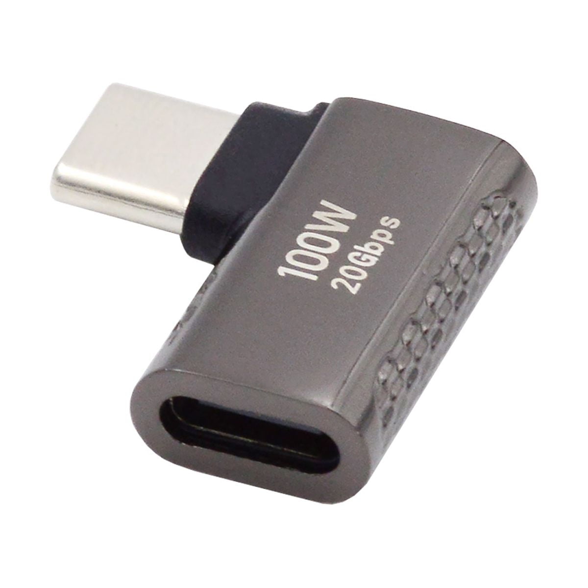 CY 20Gbps USB4 Type C Male to Female 90 Degree Left Right Angled 100W ...