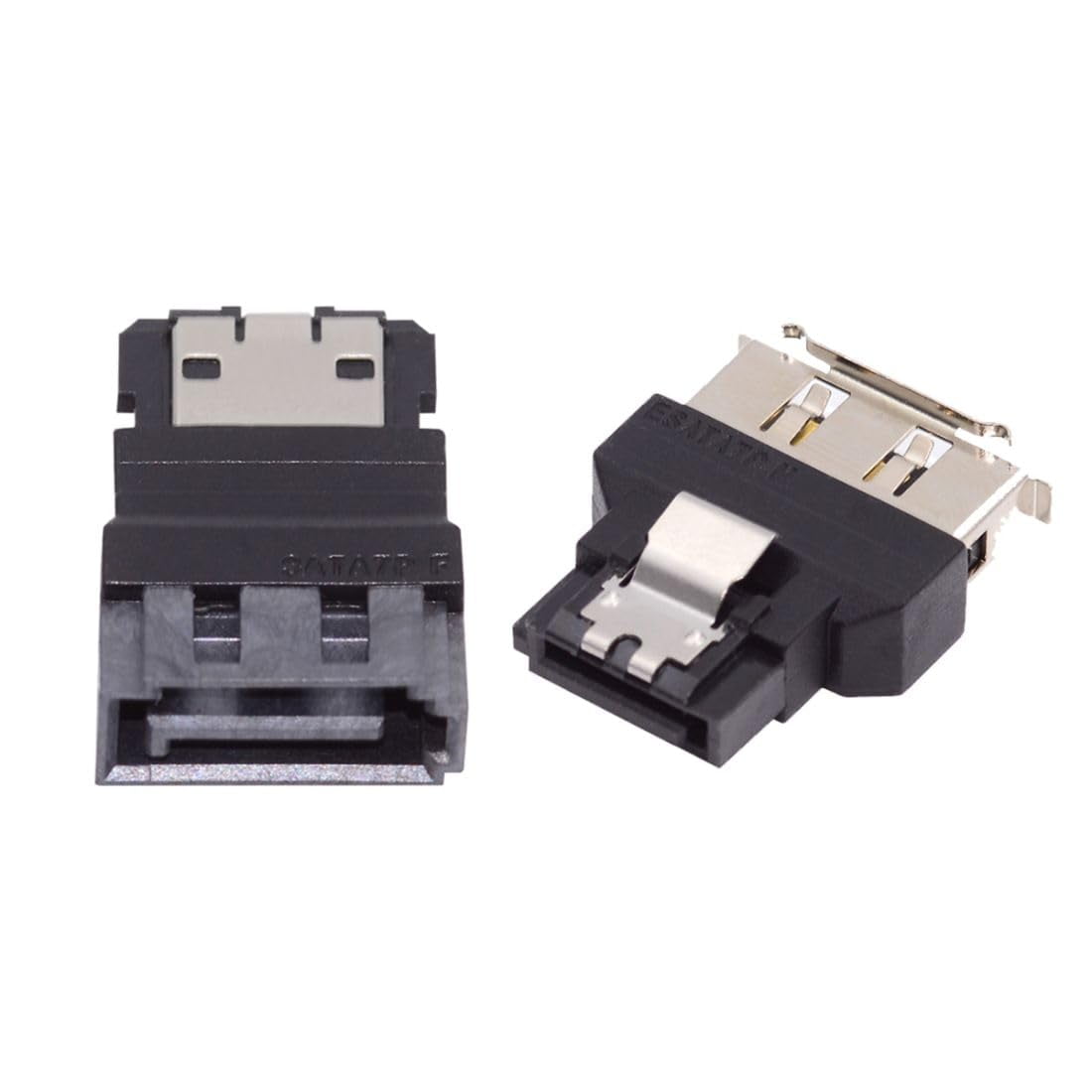 CY 2pcs/lot SATA 7Pin Male to ESATA Female & External ESATA to SATA ...