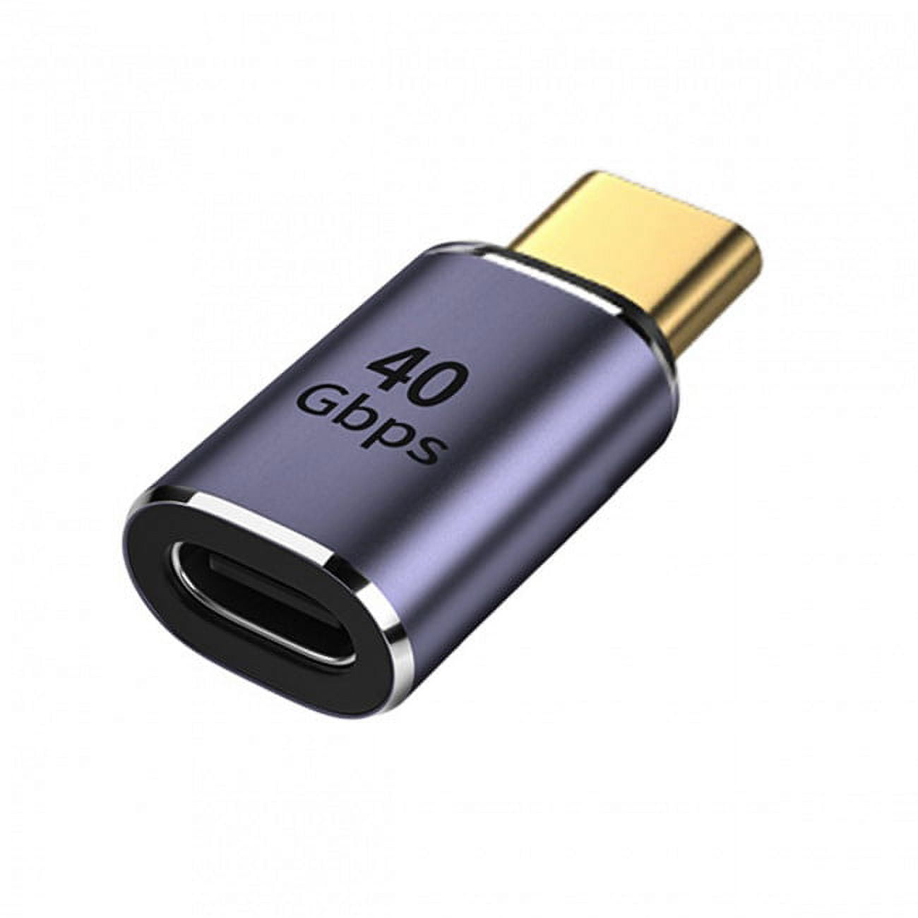 CY 40Gbps USB4 Type C Male to Female Straight Connector 100W Power Data ...