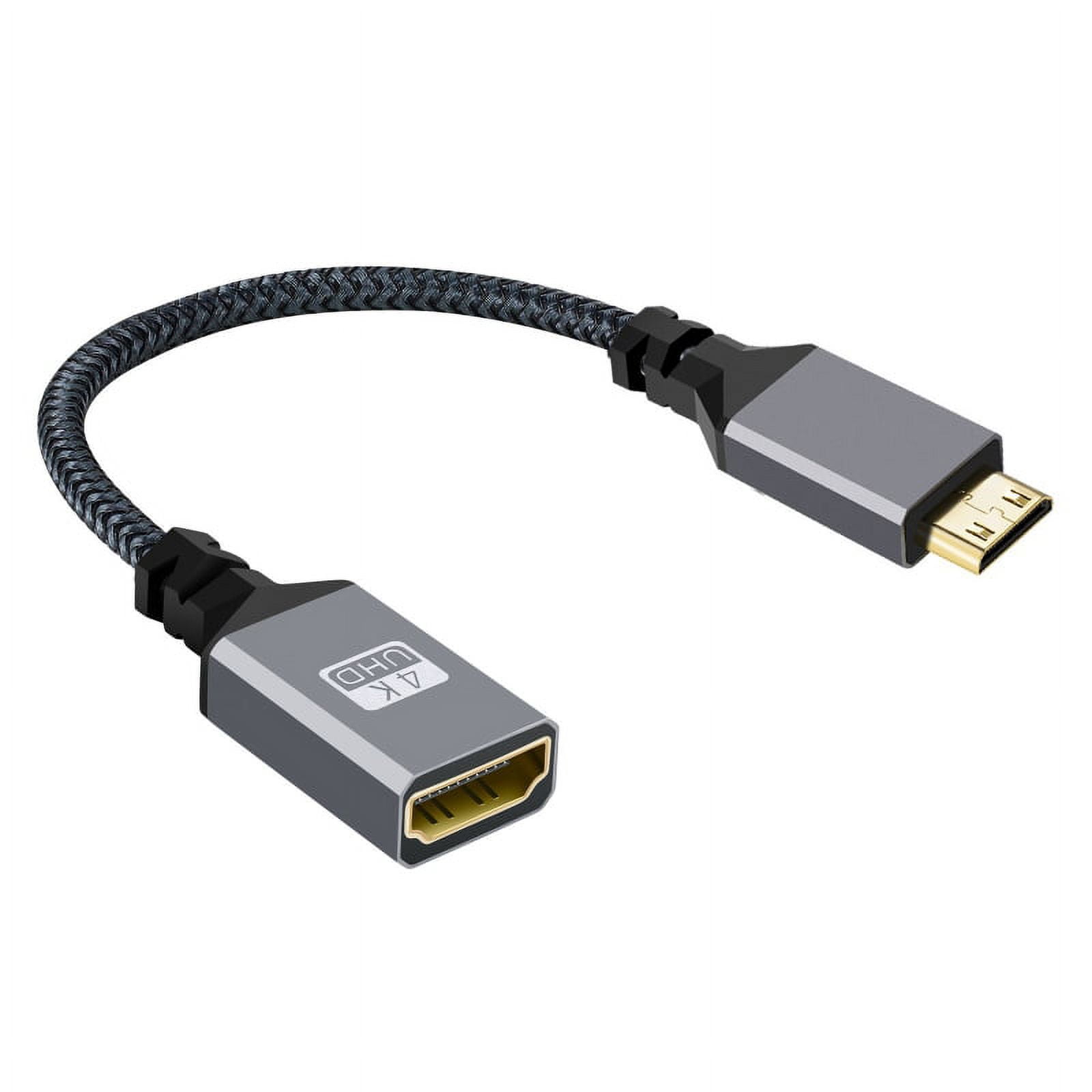 CY 4K Type-C MINI HDMI 1.4 Male to HDMI Female Extension Cable for DV ...