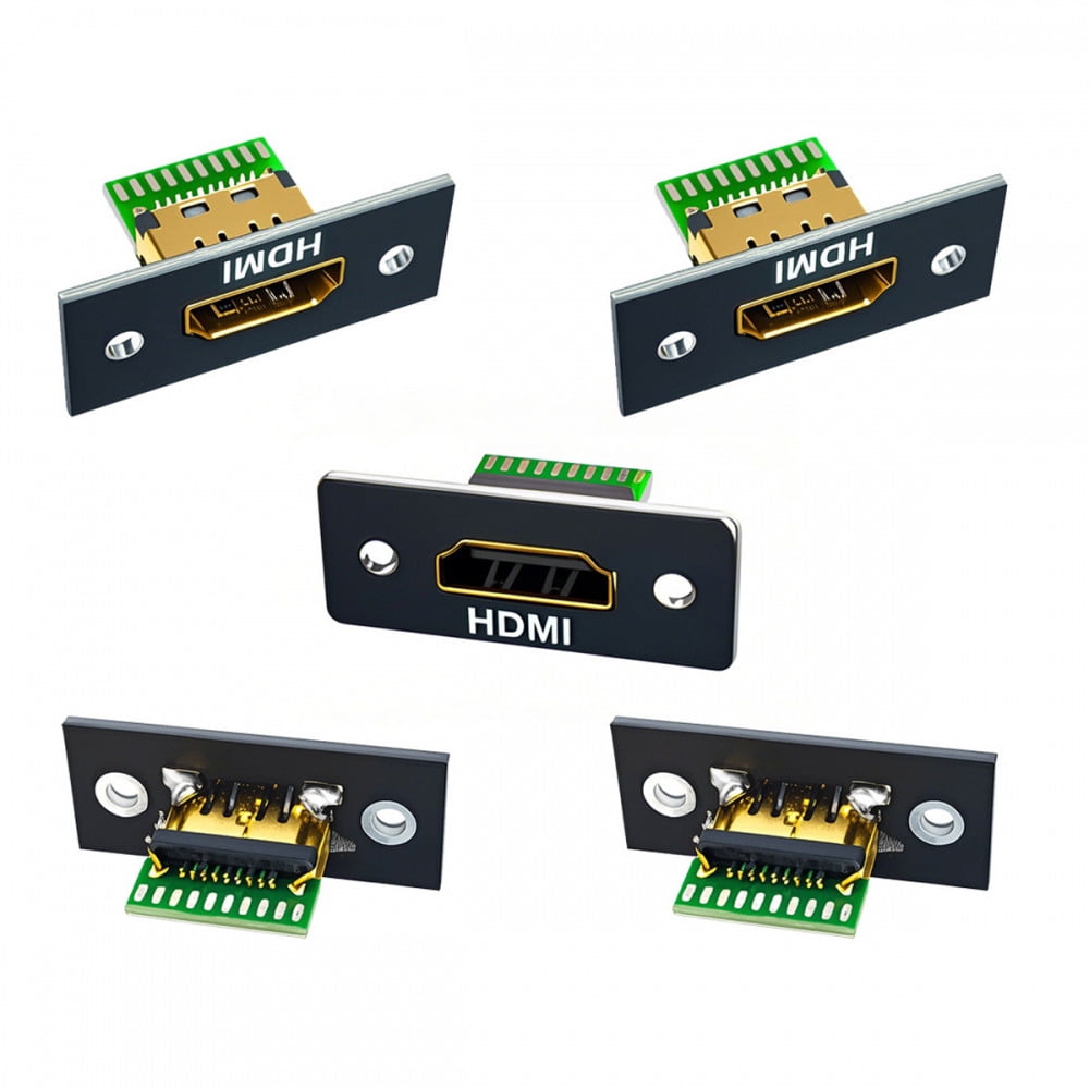 CY 5pcs/set DIY OEM HDMI 8K Type-A Female Socket Connector Receptacle ...