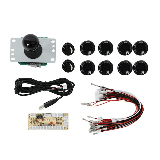 Cy 822a Diy Arcade Game Button And Joystick Single Rocker Set For