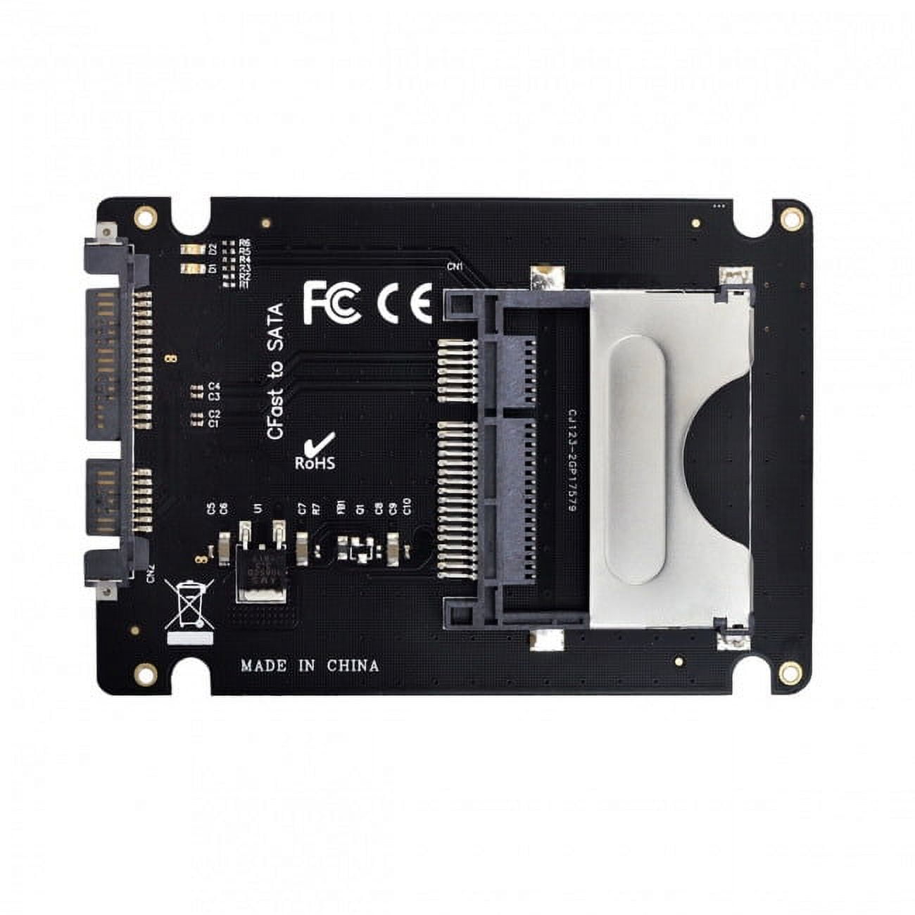 CY CFast 2.0 to SATA Card Adapter 2.5" Case SSD HDD CFast Card Reader ...