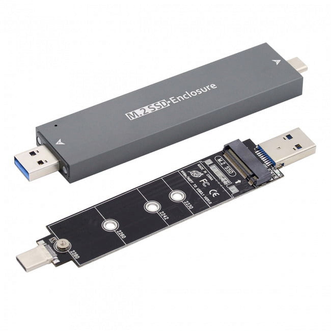 Cy Combo Type C Usb3 0 To Nvme M Key M 2 Ngff Sata Ssd Pcba Case 2280