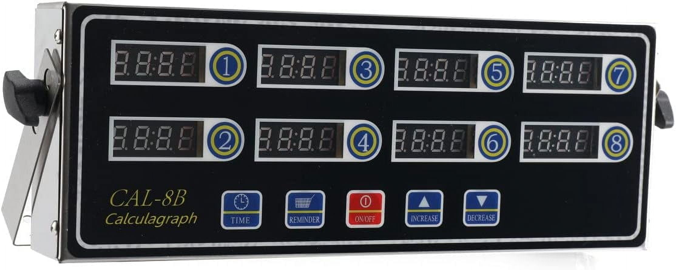 CY Commercial 8 Channel Kitchen Timer Restaurant Digital Timers for ...