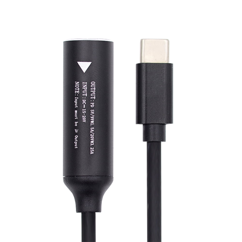 CY DC Jack 2.5x0.7mm Input to USB-C Type-C Power Plug Charge Cable for ...