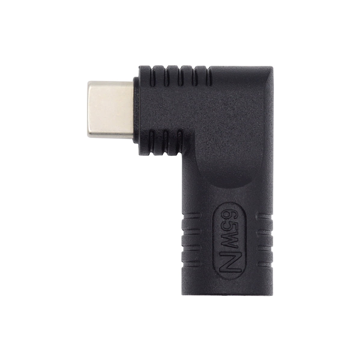 CY DC Jack 3.5x1.35mm Input to USB-C Type-C Angled 90 Degree Power Plug ...