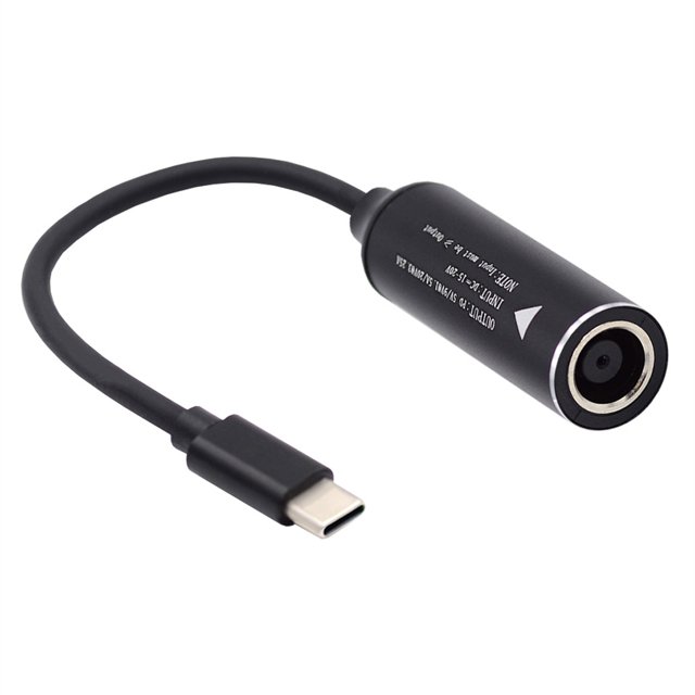 CY DC Jack 7.9x5.4mm Input to USB-C Type-C Power Plug Charge Cable for ...