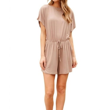 Riviera Sun Rompers for Women (Black, Small) - Walmart.com