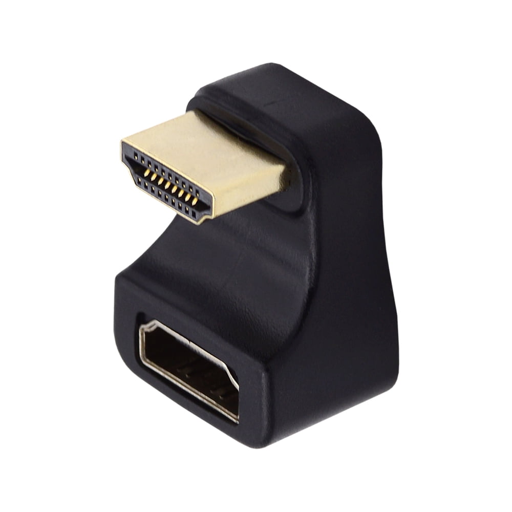 CY HDMI Male Type-A to HDMI Female Port Savers 360 Degree Down Opposite ...