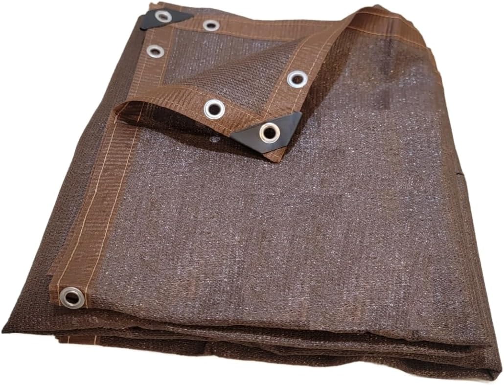 CY Heavy Duty Mesh Tarp Net Sail Sun Shade Awning and Fence Screen ...