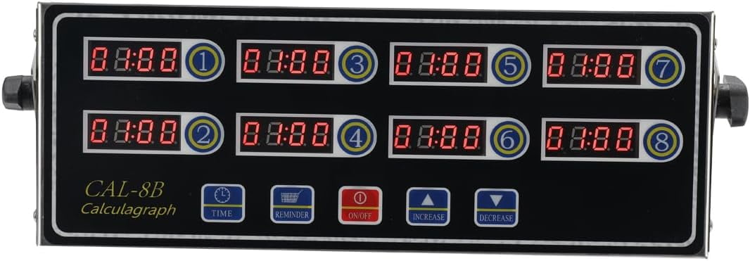 CY Kitchen Timers for Cooking, 8-Channel Digital Kitchen Timer, Cooking ...