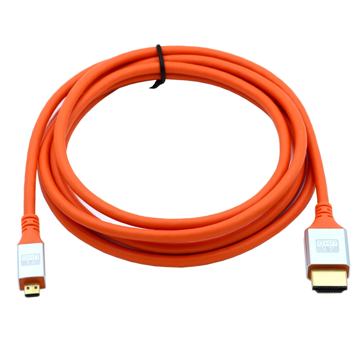 CY Micro HDMI 4K to HDMI Ultra Soft High Flex HDTV Cable Hyper Super ...