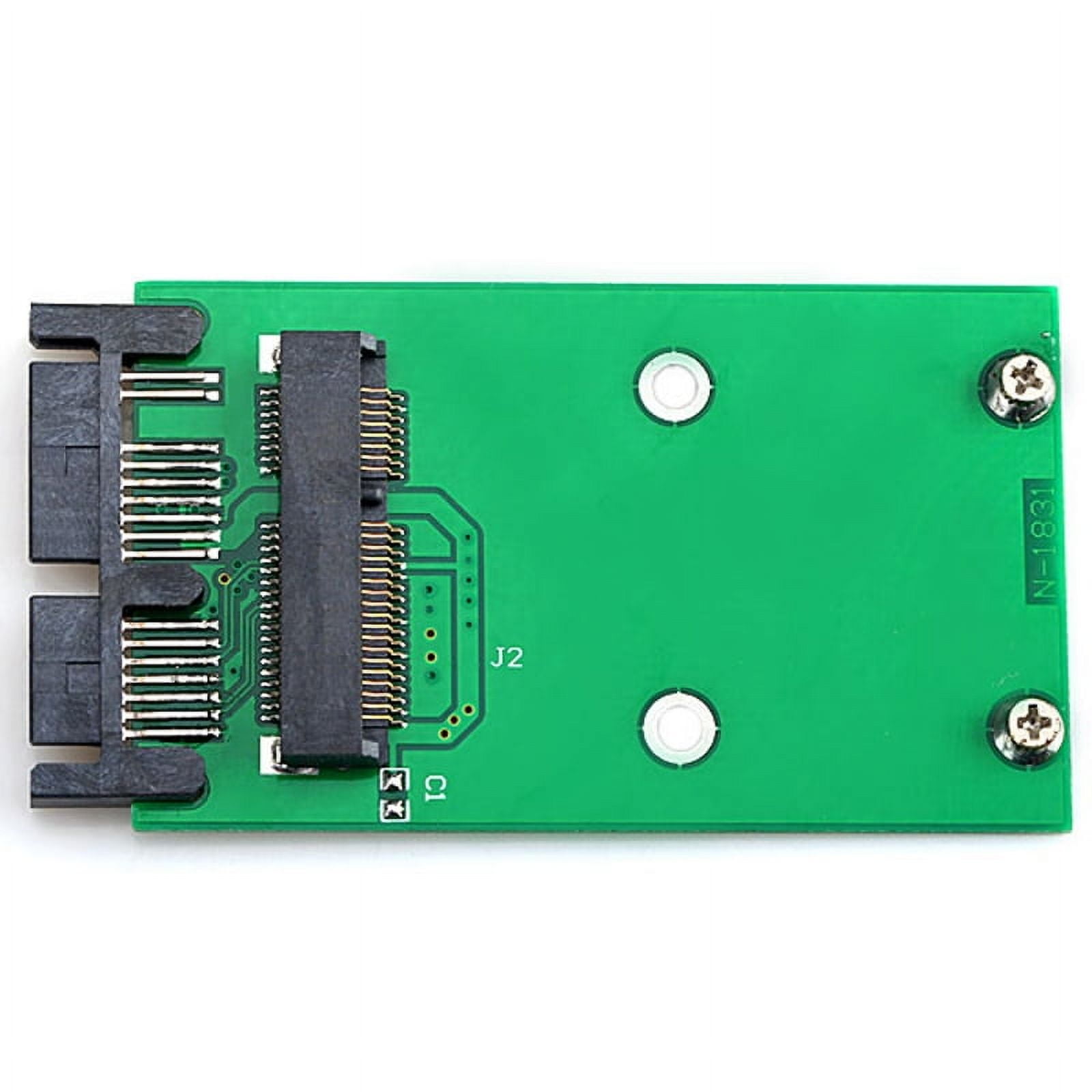 CY Mini PCI-E mSATA SSD to 1.8" Micro SATA 7+9 16pin Adapter Add on ...