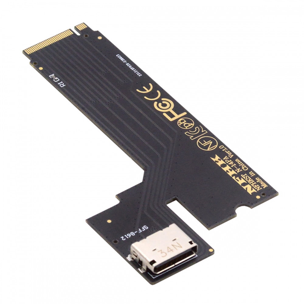 CY PCI-E 4.0 M.2 M-key to Oculink SFF-8612 SFF-8611 Host Adapter for ...