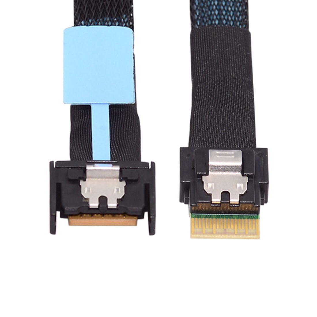 CY PCI-E 5.0 Mini Cool Edge IO MCIO PCI-E 4i 38Pin Male to SFF-8654 ...