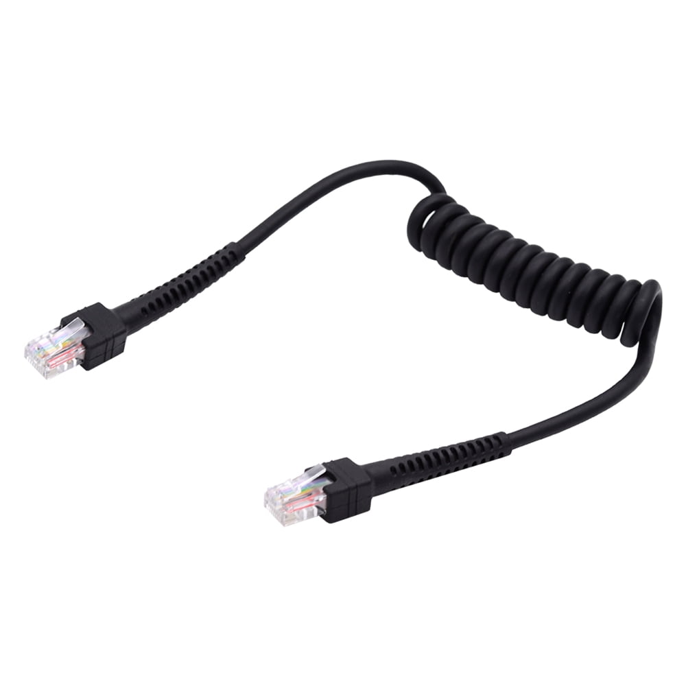 CY RJ45 Cat6 8P8C UTP Male to Male Stretch Coiled Cable Lan Ethernet ...