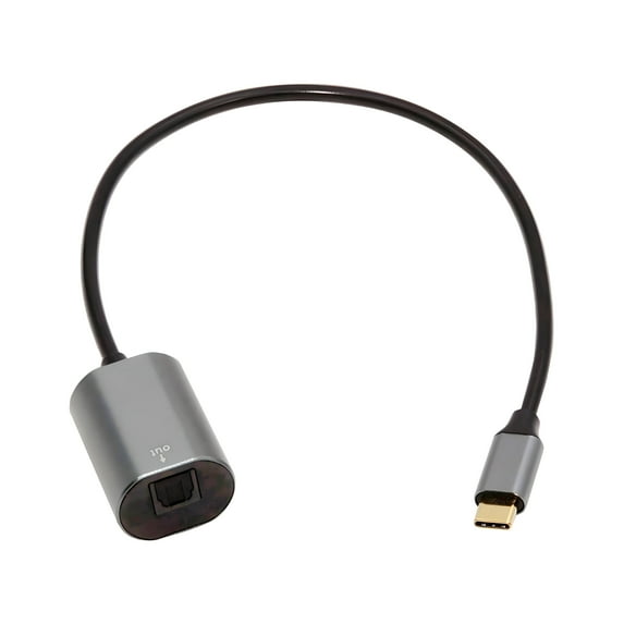 CY Type-C to SPDIF Toslink Optical Audio Jack Opt USB-C Male to Digital ...