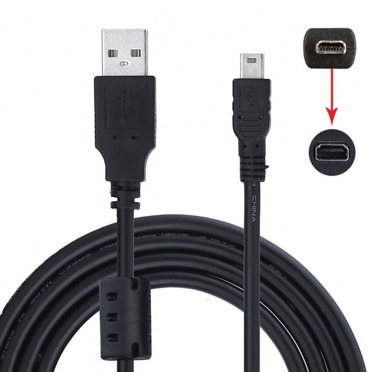 CY UC-E6 USB Cable for Nikon Digital SLR Cameras COOLPIX S3000 S3100 ...