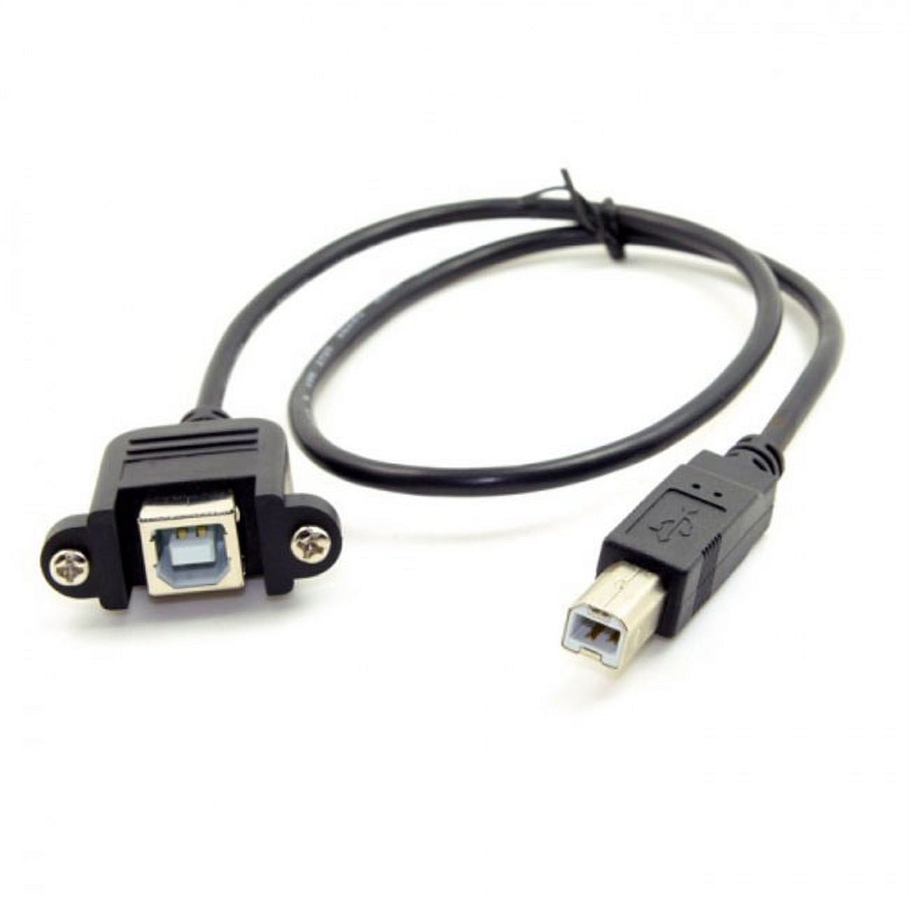 CY USB 2.0 B Type Male to Female Printer Scanner Hard Disk Extension ...